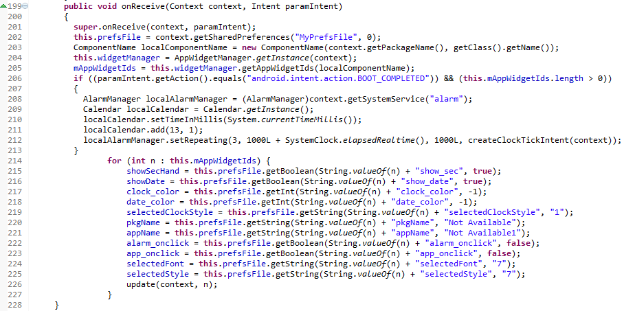 Android Runtimeexception Unable To Start Receiver Package Name Nullpointerexception