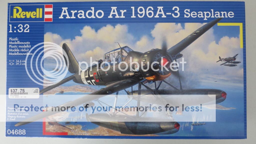 Revell 1/32 Arado AR196A-3 Seaplane- "FINAL REVEAL- Part 1b COMPLETED ...