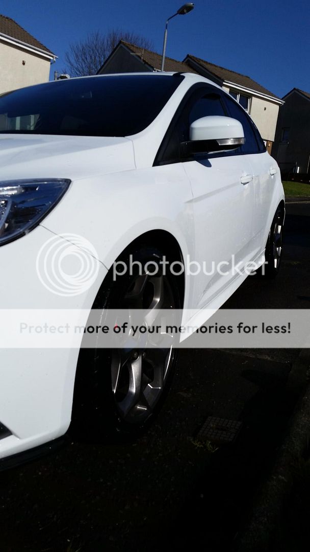 2013 frozen white st3 from scotland | Ford Focus ST Forum