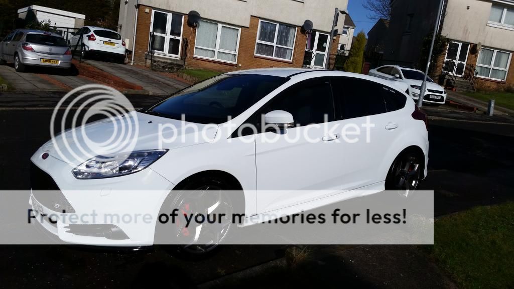 2013 frozen white st3 from scotland | Ford Focus ST Forum