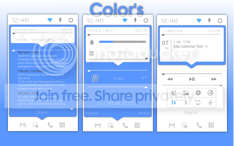 Swissdroid [UCCW - Skins] [WL-Themes] [Wallpapers & More] | XDA Forums